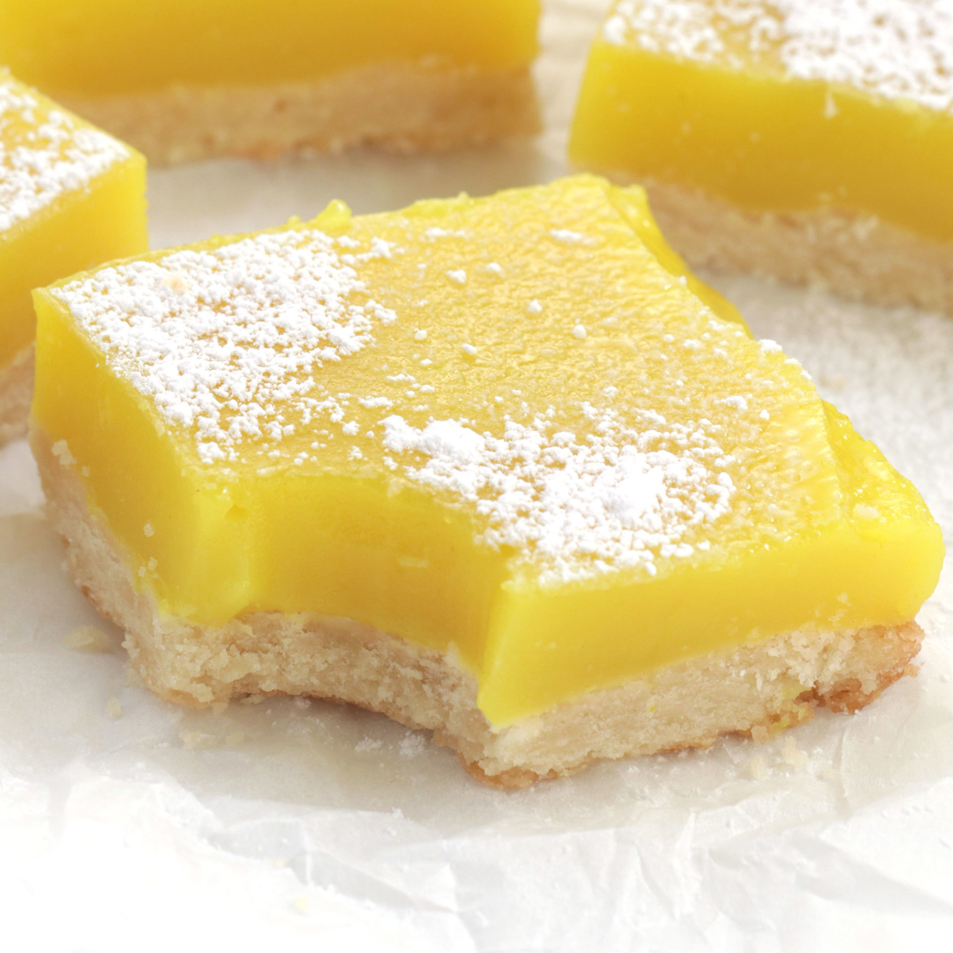 Easy Vegan Lemon Squares - Easy Vegan Meal Plan