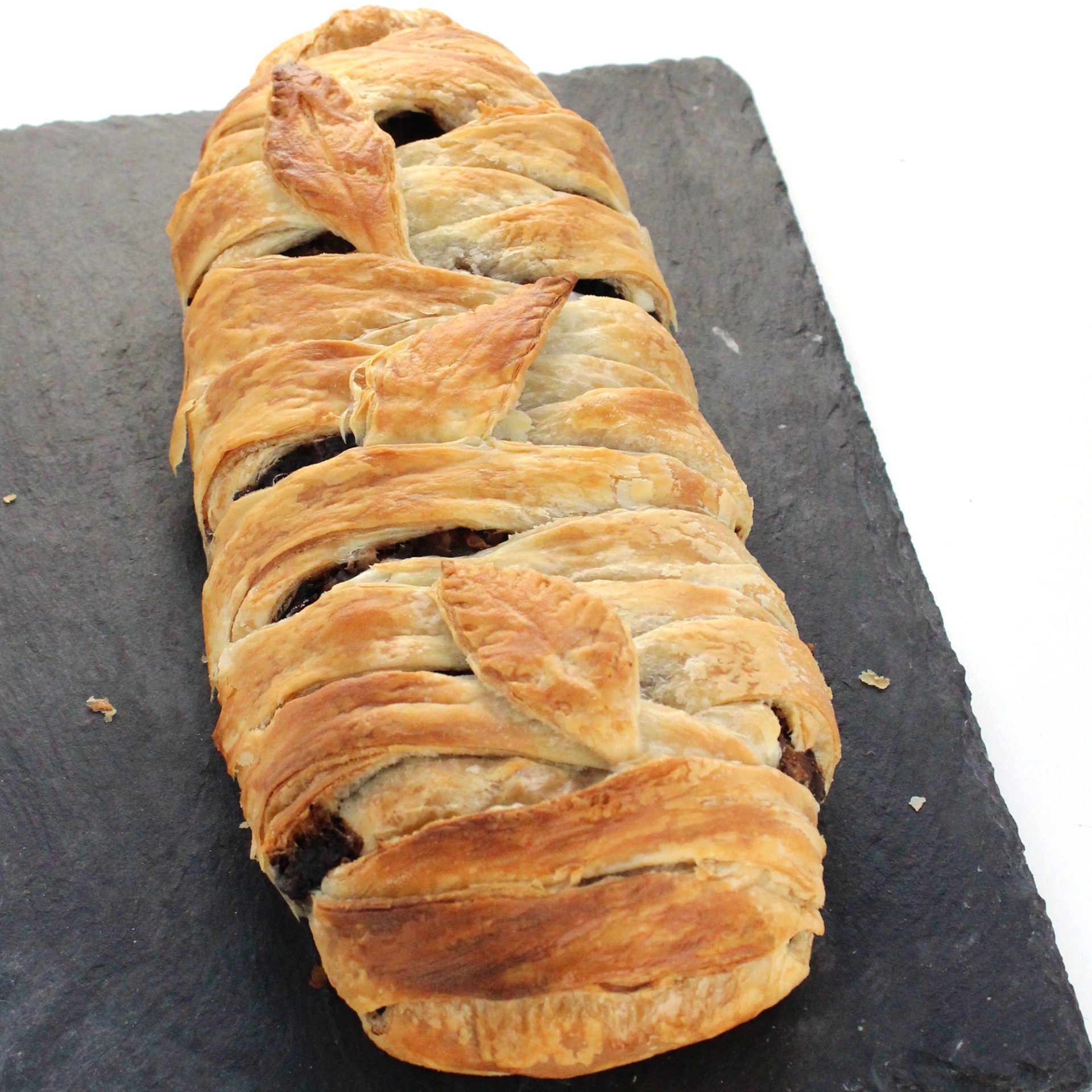 Puff Pastry Wrapped Lentil Loaf - Easy Vegan Meal Plan