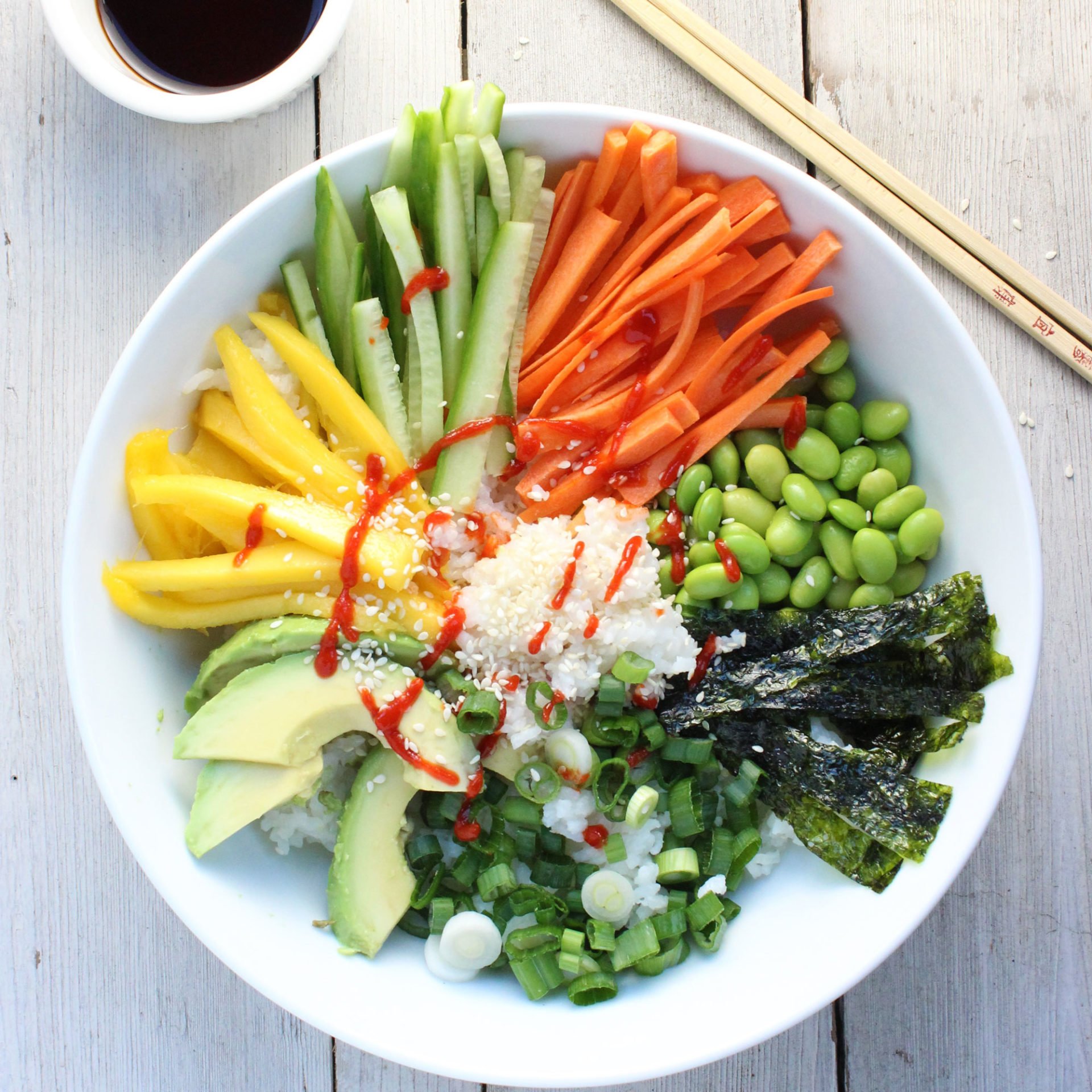Sushi Bowl - Easy Vegan Meal Plan