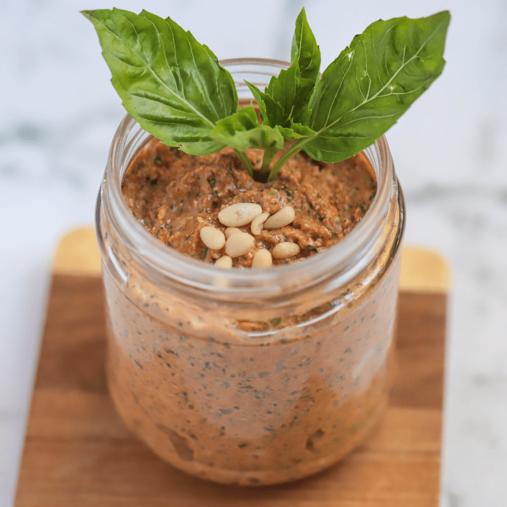 Sun-dried Tomato Pesto - Easy Vegan Meal Plan