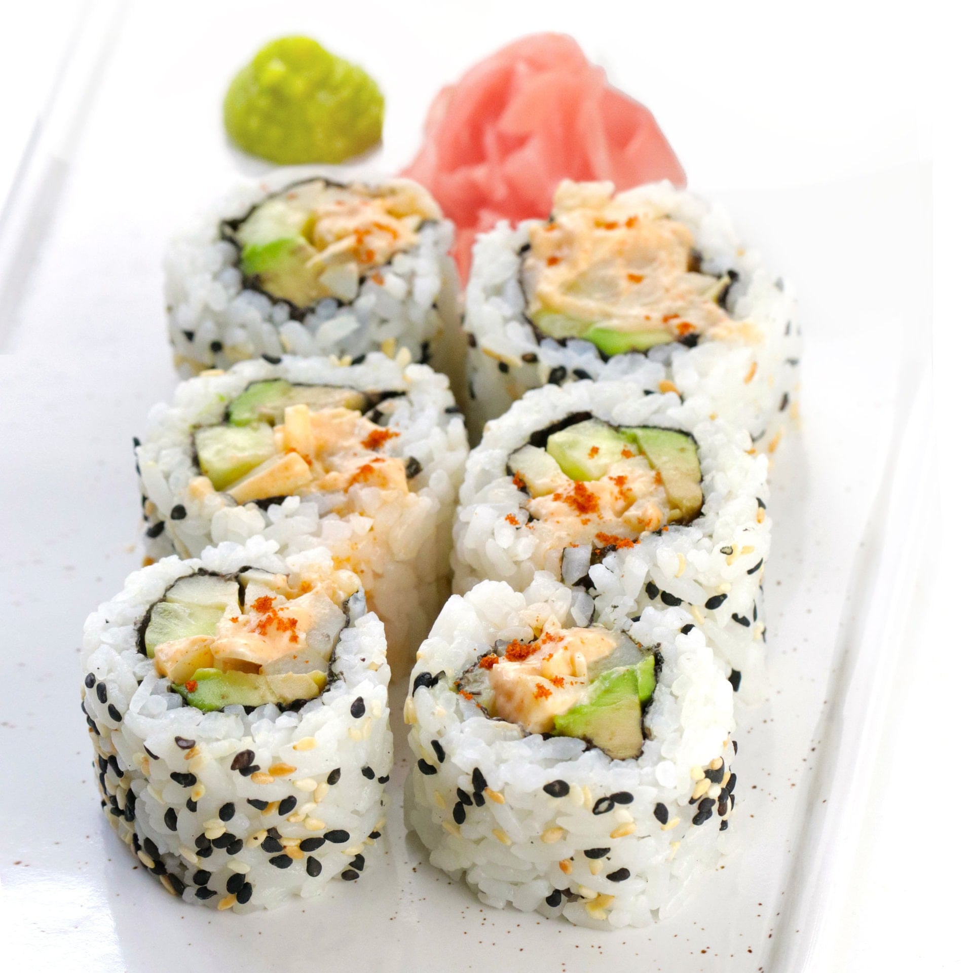 Vegan California Roll - Easy Vegan Meal Plan