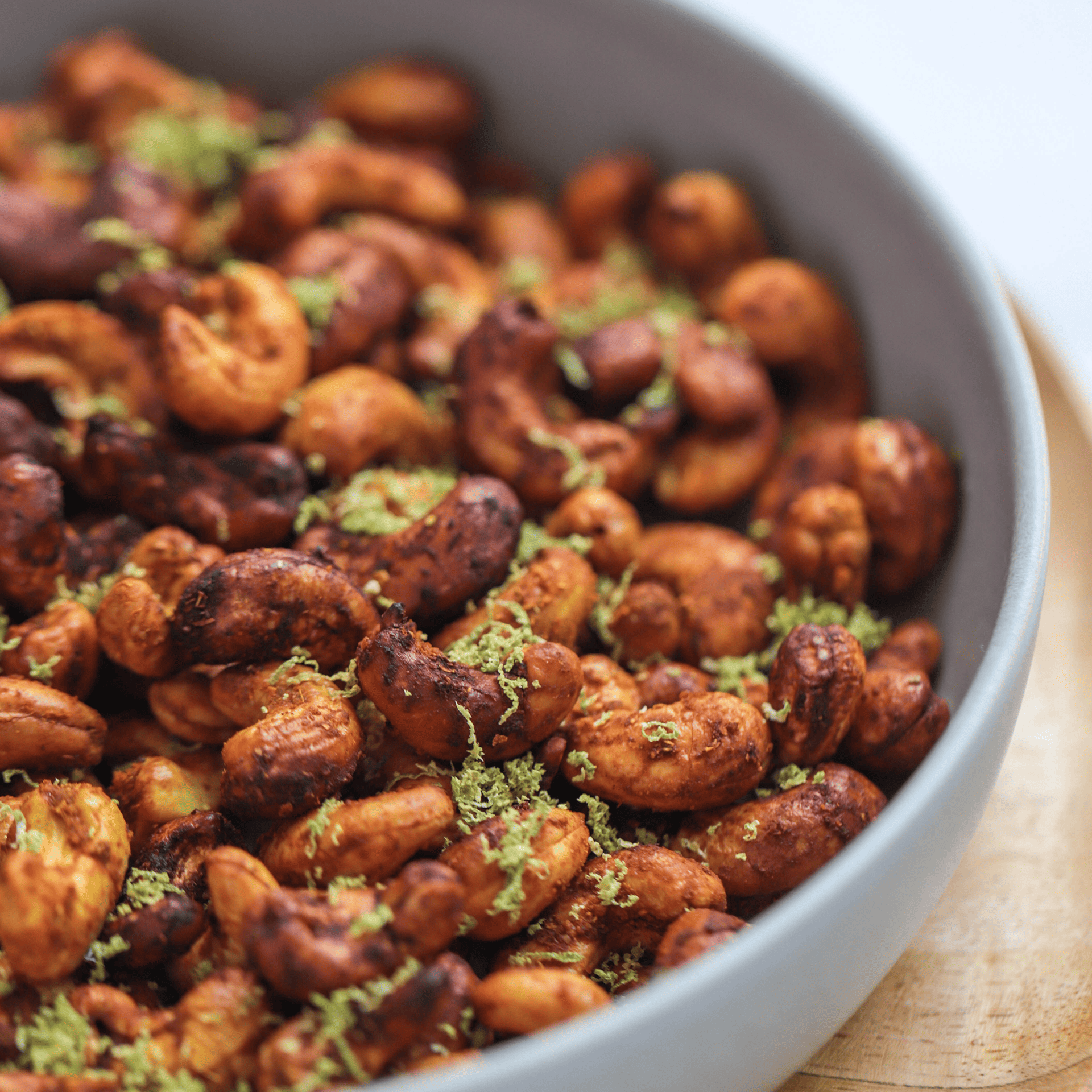 Roasted Curry Cashews - Easy Vegan Meal Plan