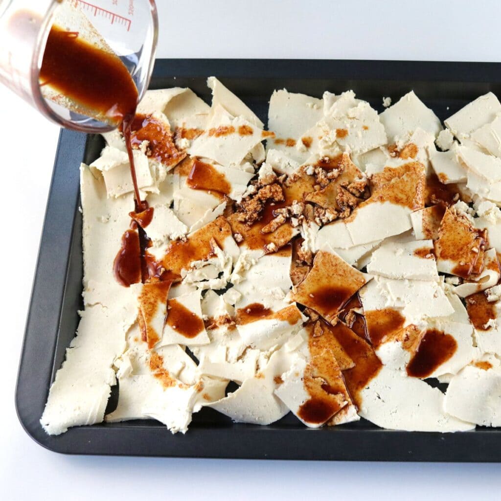 Tofu Deli Meat (peeled tofu technique) - Easy Vegan Meal Plan