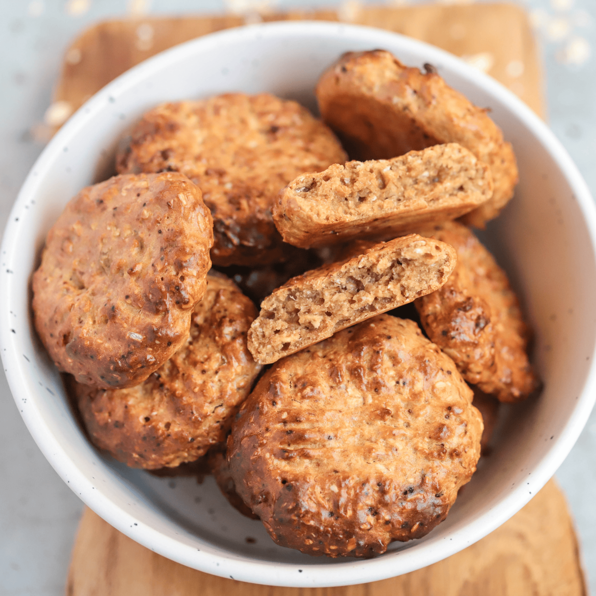 Nutty Protein Cookies - Easy Vegan Meal Plan