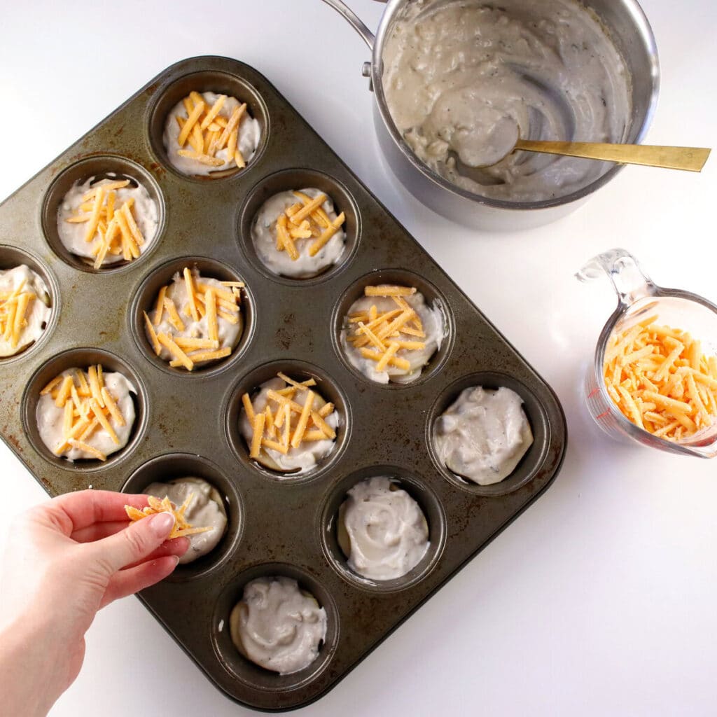 Vegan Potato Stacks (Muffin Tin) - Easy Vegan Meal Plan
