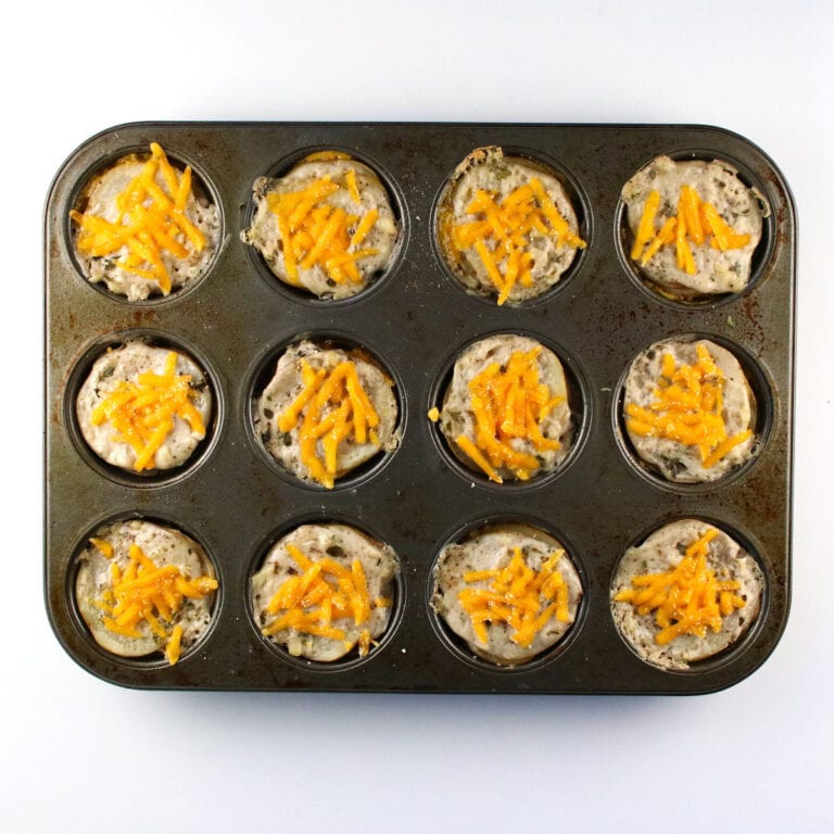 Vegan Potato Stacks (Muffin Tin) - Easy Vegan Meal Plan