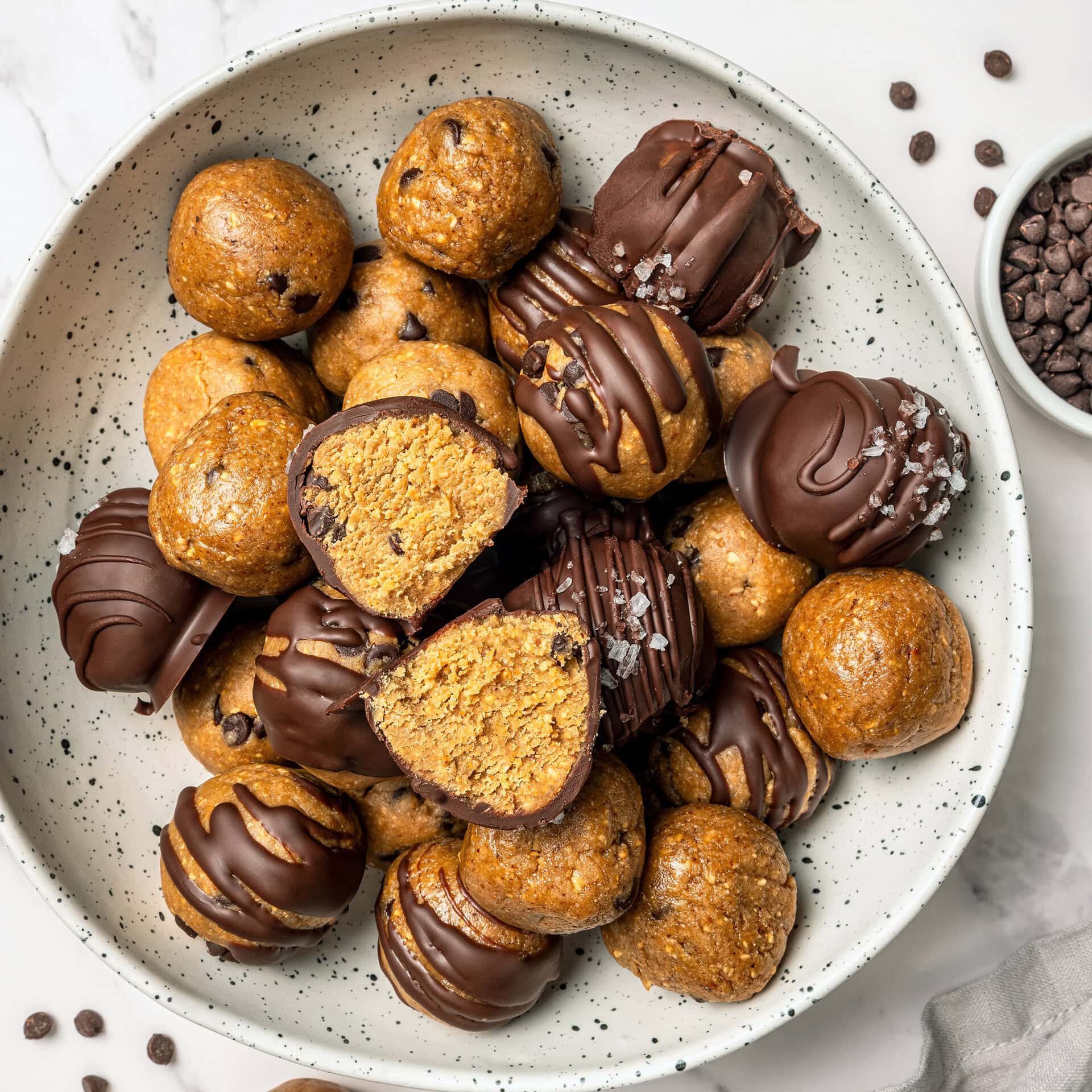 Easy Peanut Butter Balls - Easy Vegan Meal Plan